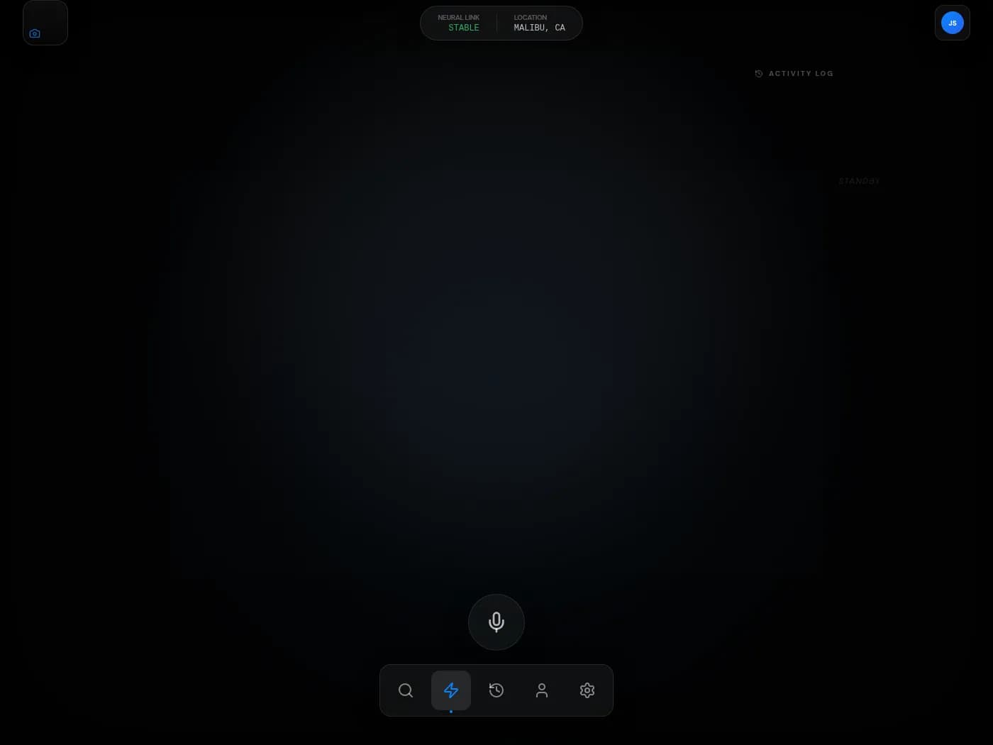JARVIS Liquid Glass AI