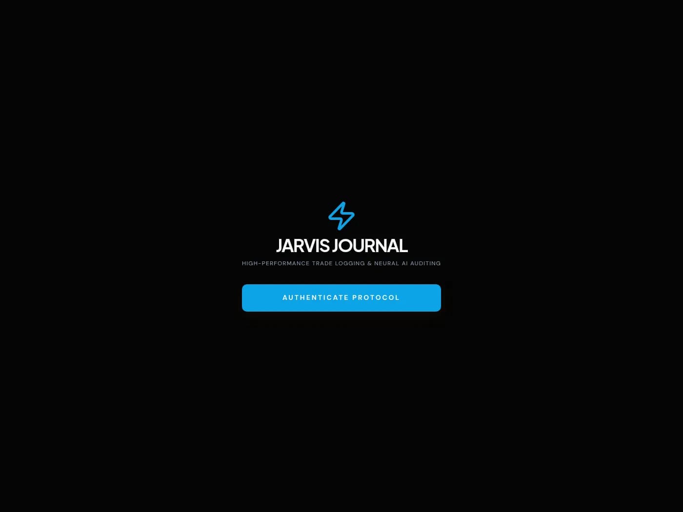Jarvis Trading Journal