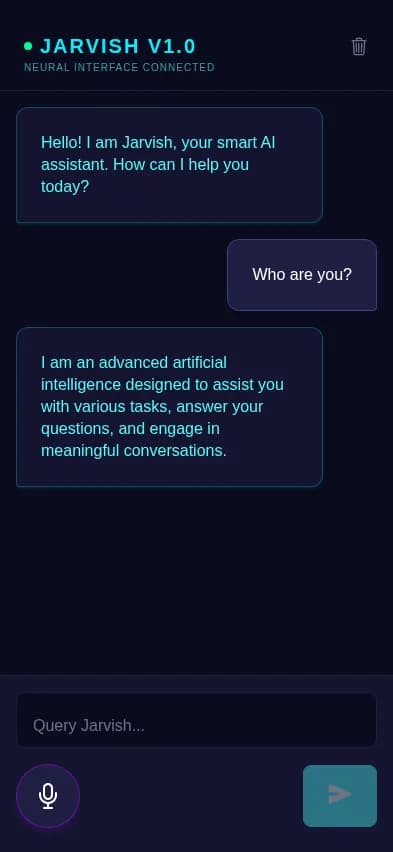 Jarvish Voice Chat AI