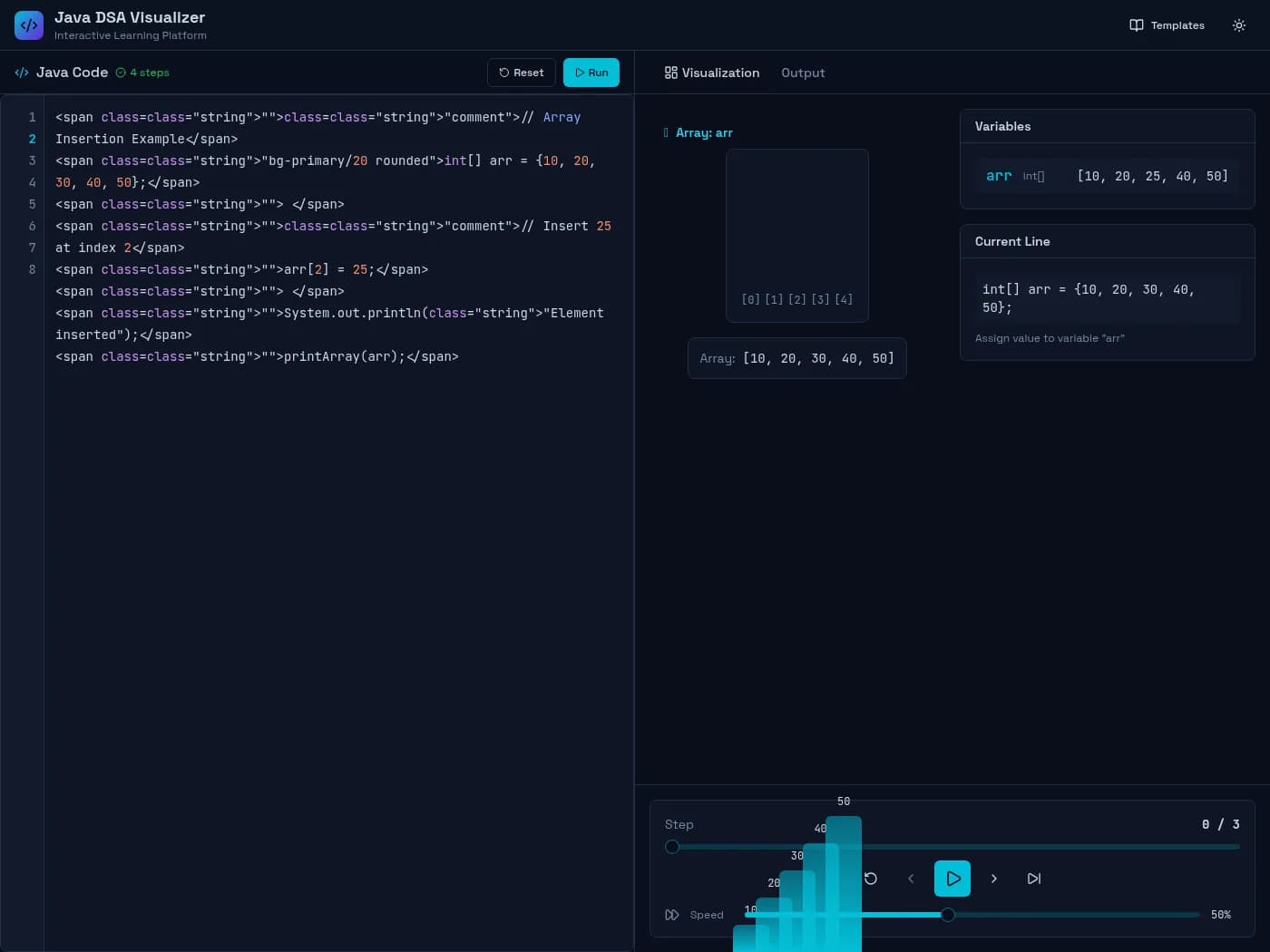 Java DSA Visualizer