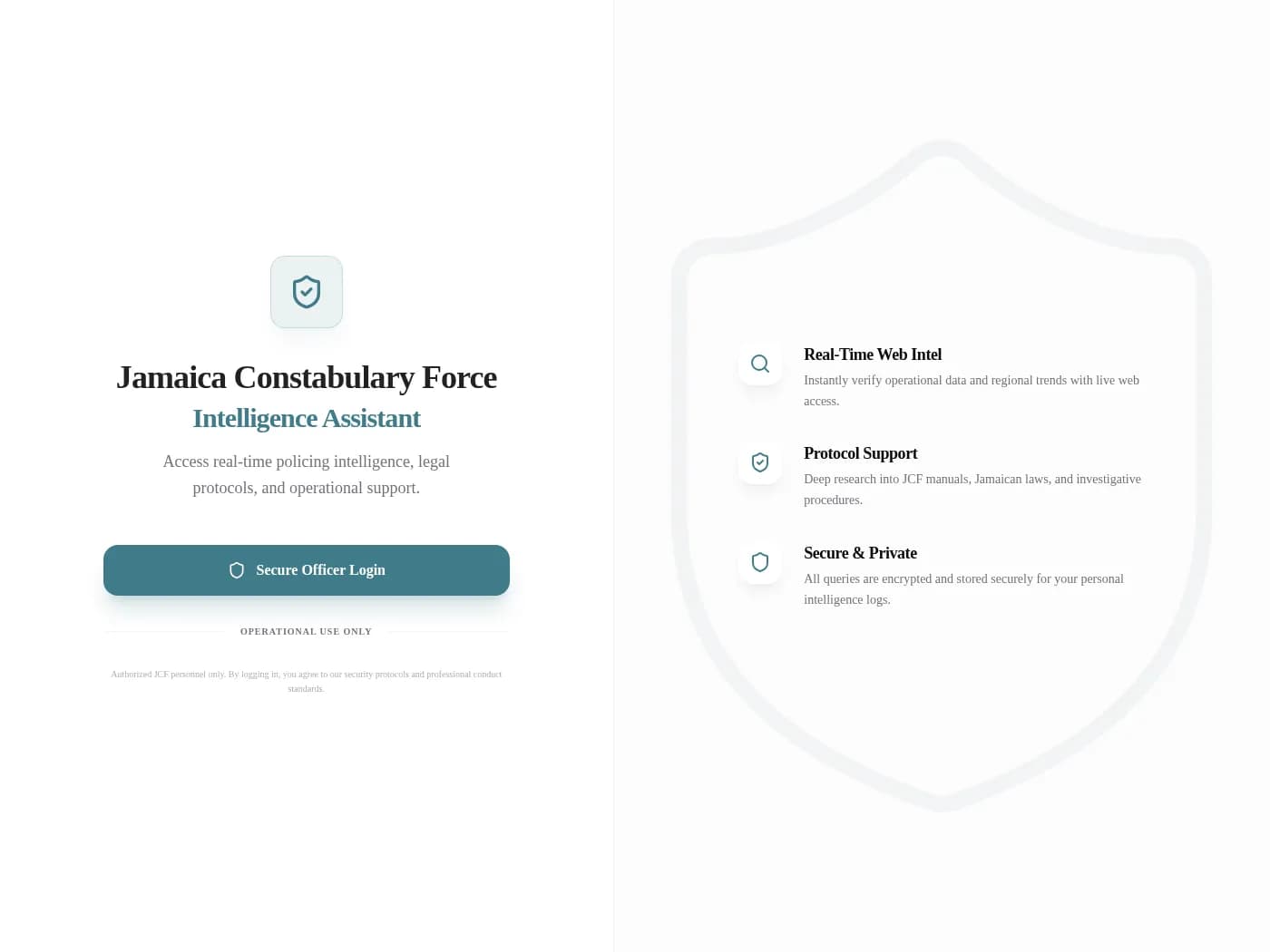 JCF AI Assistant