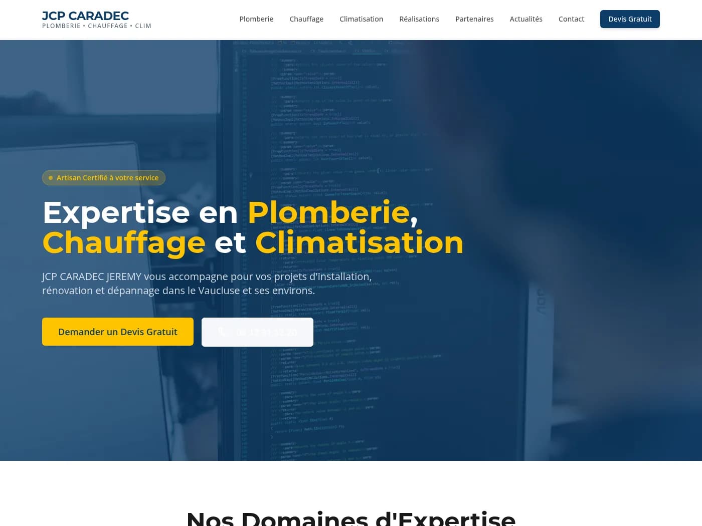 JCP Caradec Pro Site