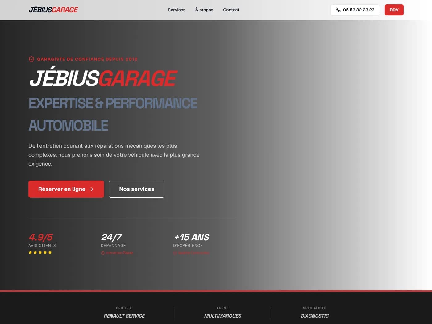 Jébius Garage Showcase