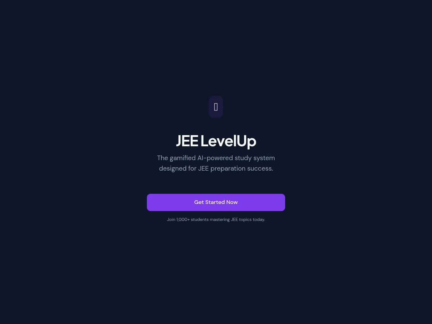 JEE LevelUp Smart Notebook