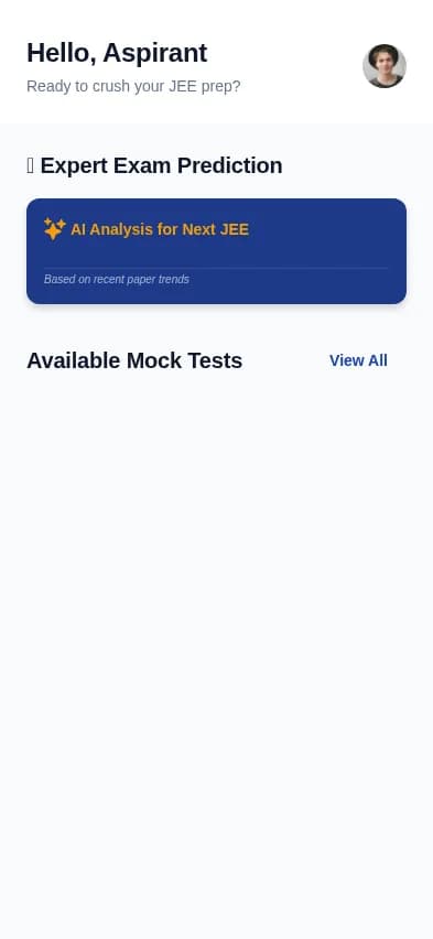 JEE Mock Test Booster