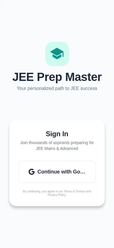 JEE Prep Master