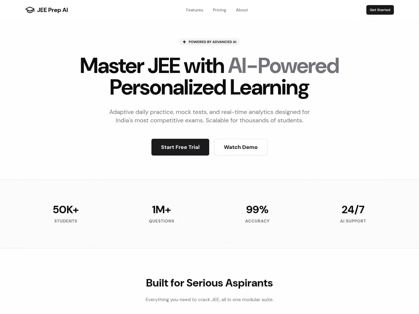 JEE Prep AI Suite