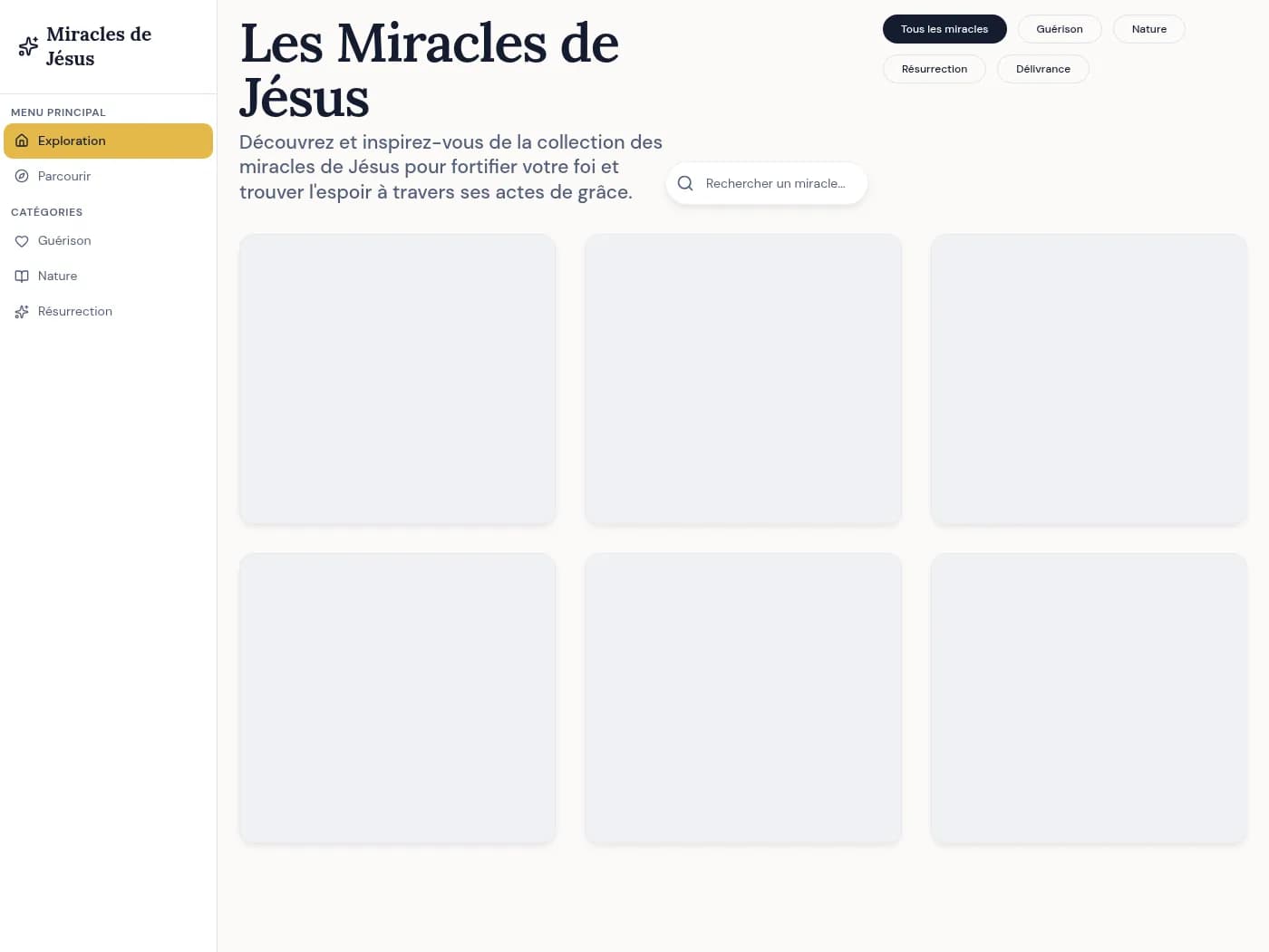 Miracles of Jesus App