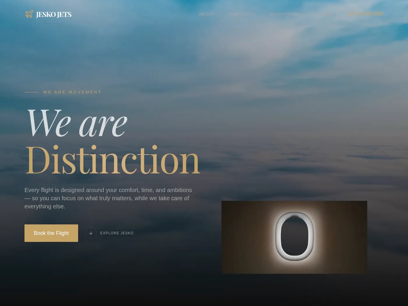 Jet Charter Website