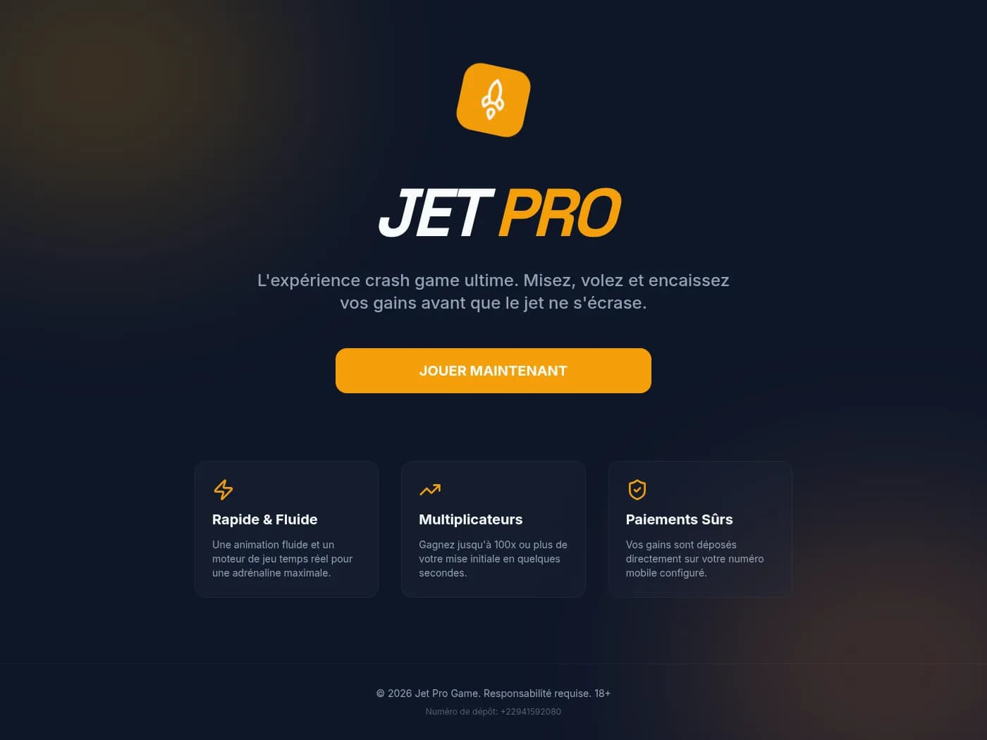 Jet Pro Crash Game