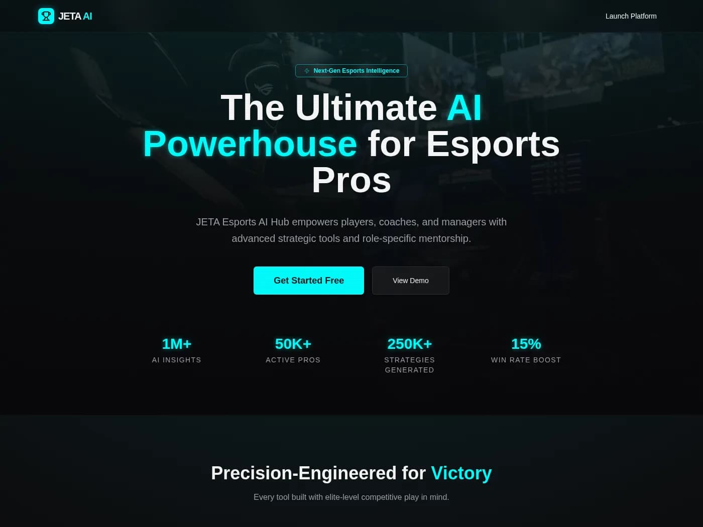 JETA Esports AI Hub