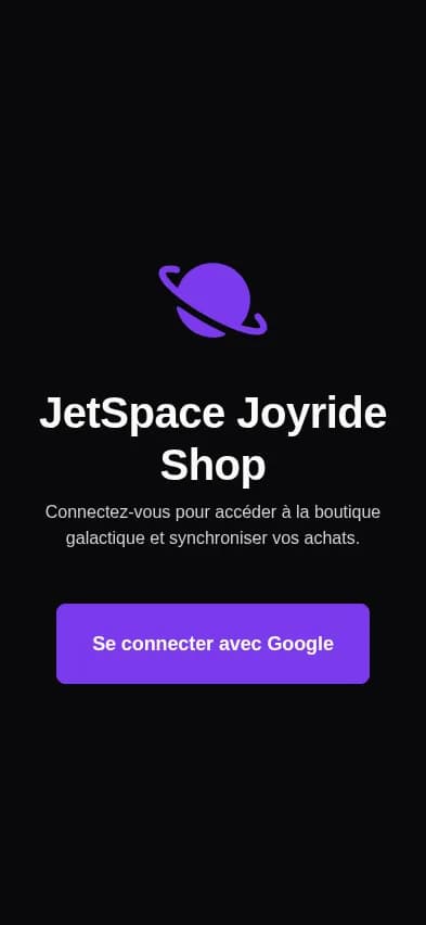 JetSpace Joyride Shop