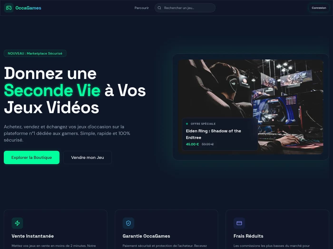 OccaGames Marketplace