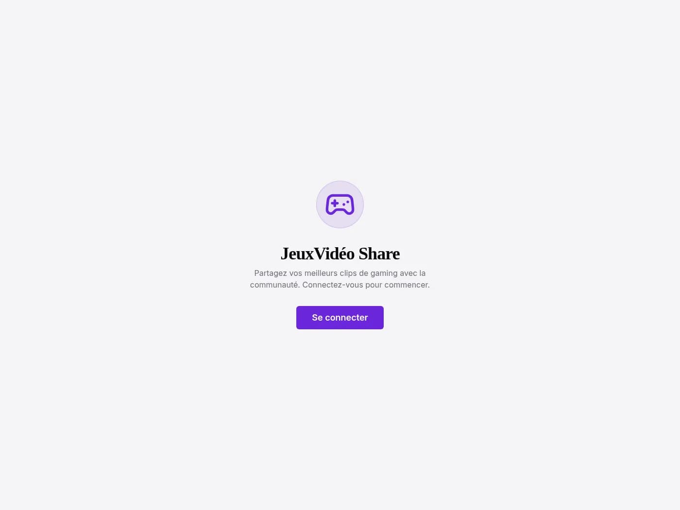 JeuxVidéo Share