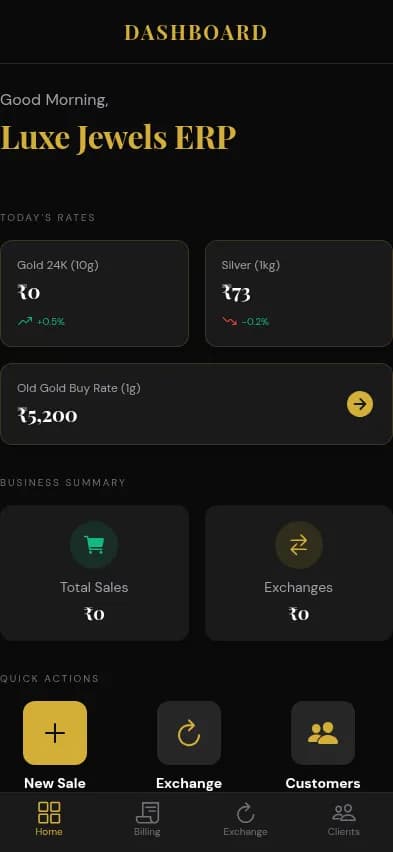 Jewellery ERP Master