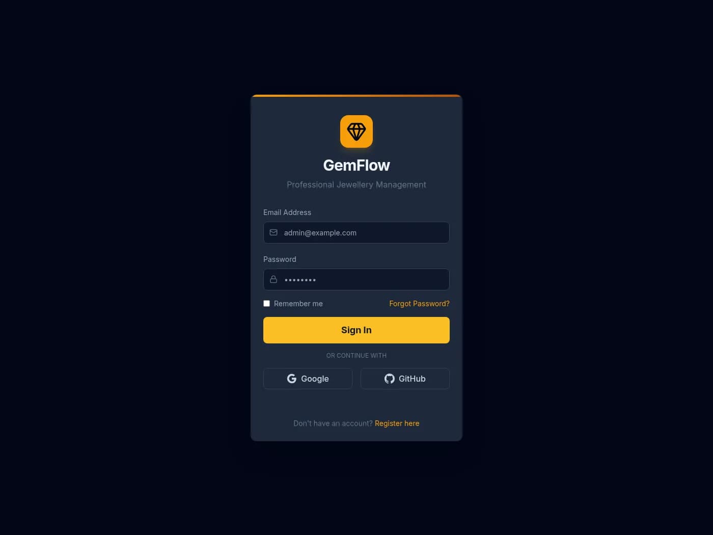 GemFlow Manager