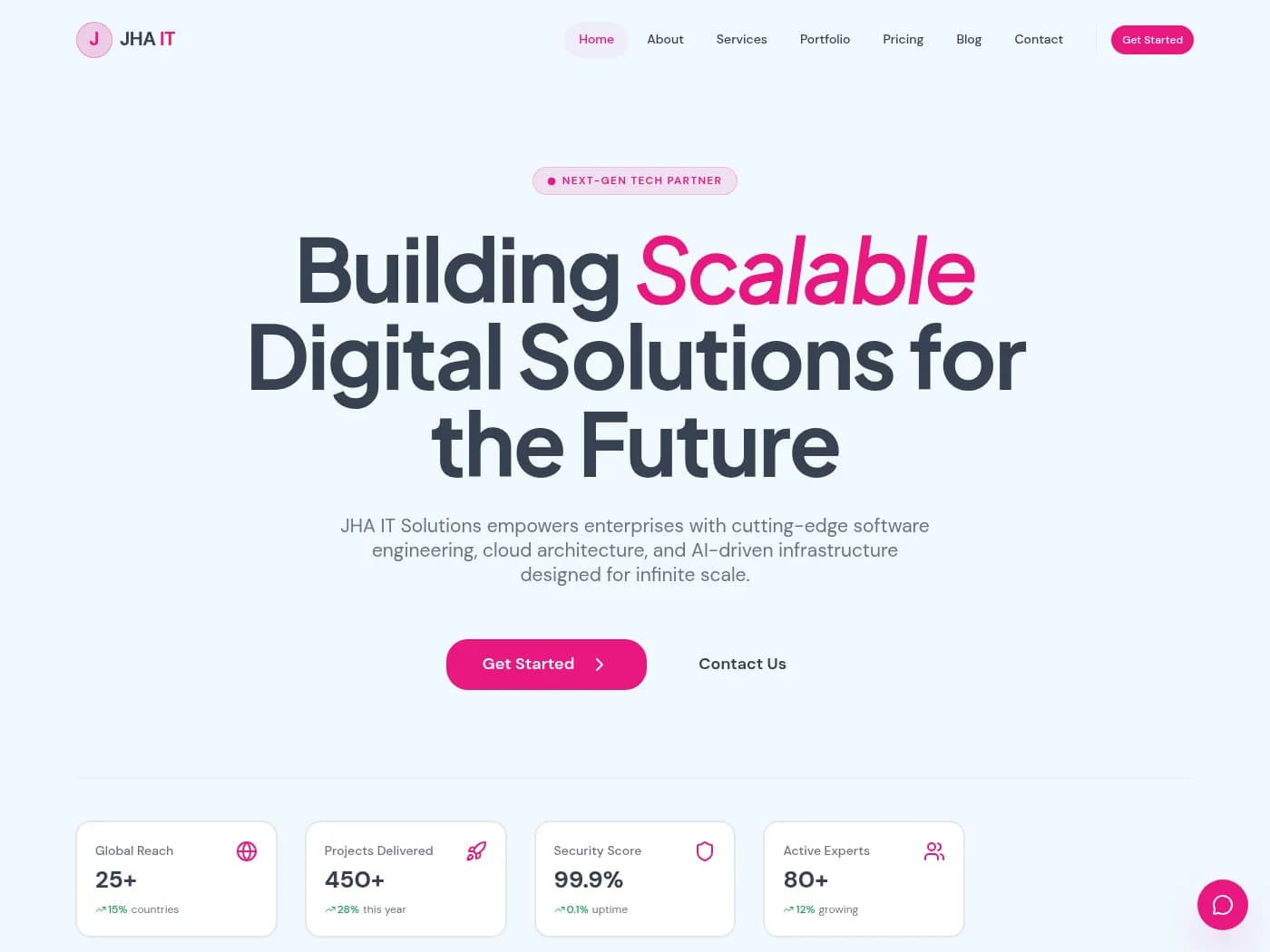 JHA IT Website