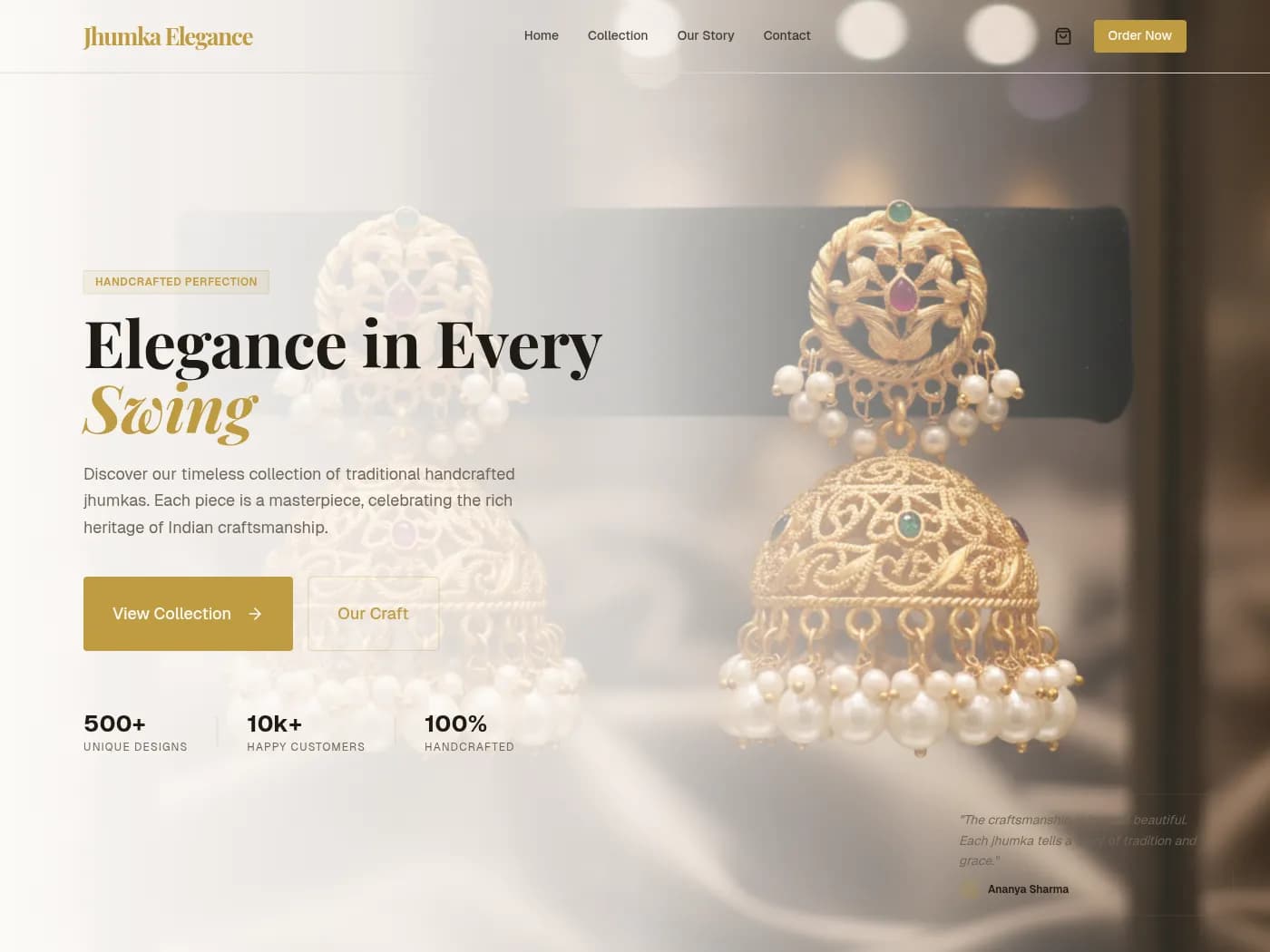 Jhumka Elegance