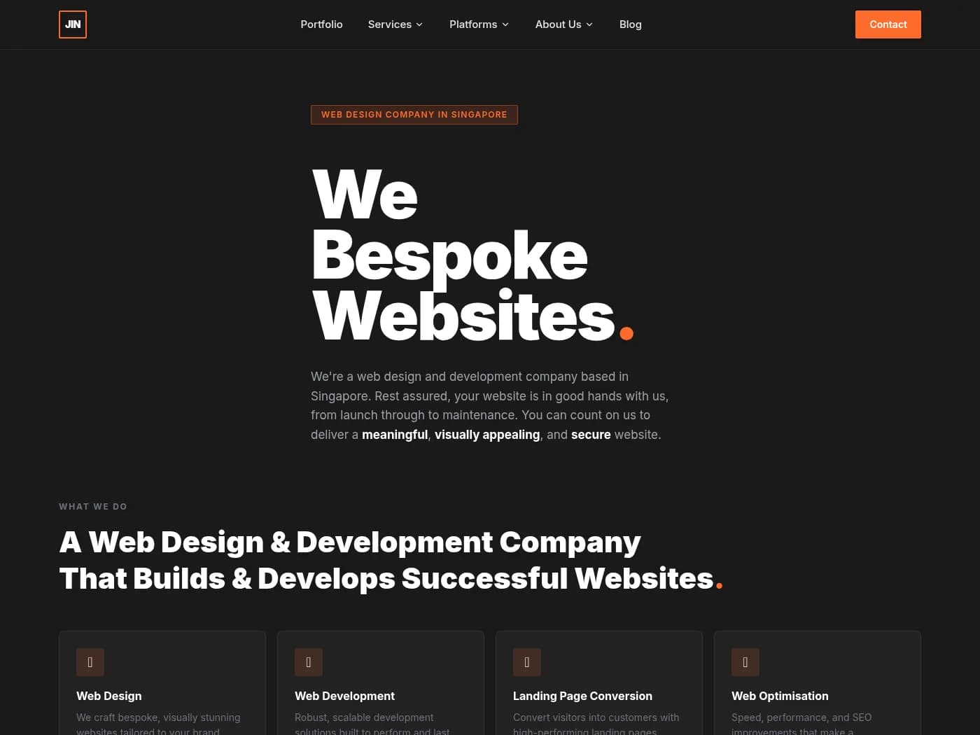 Jin Design Web Clone