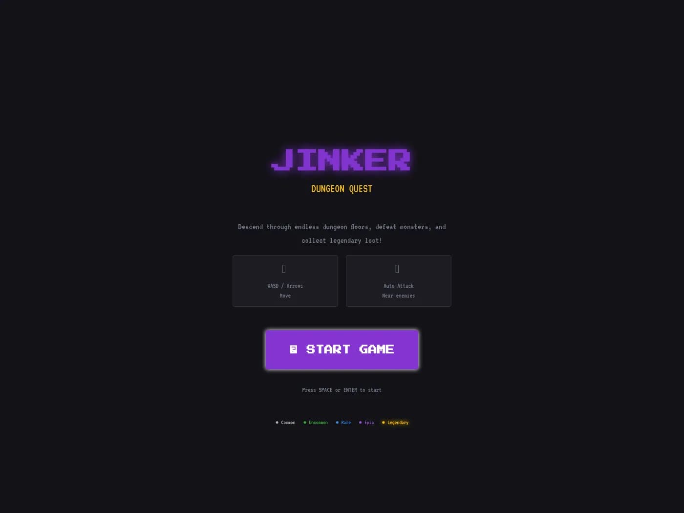Jinker Dungeon Quest