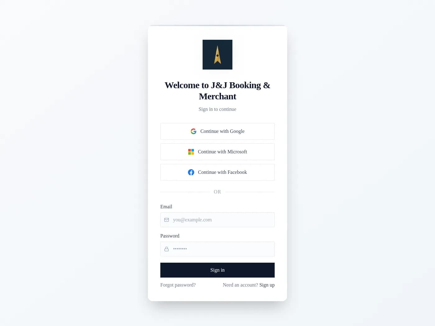JJ Suite Flow Portal