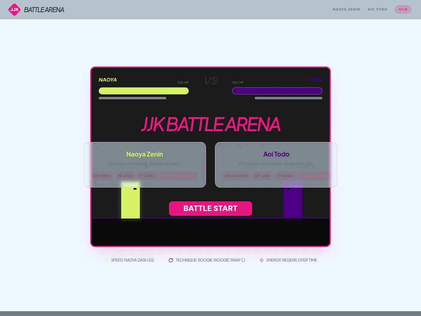 JJK Battle Arena
