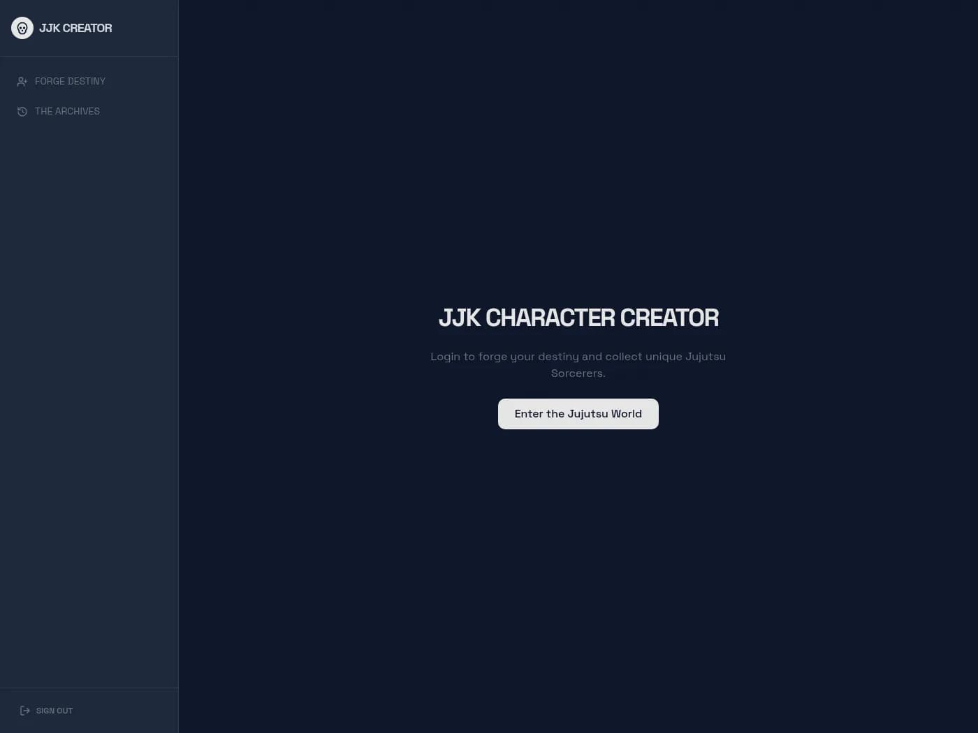 JJK Character Creator