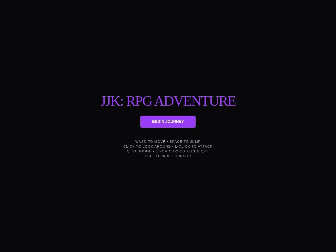 JJK RPG Adventure