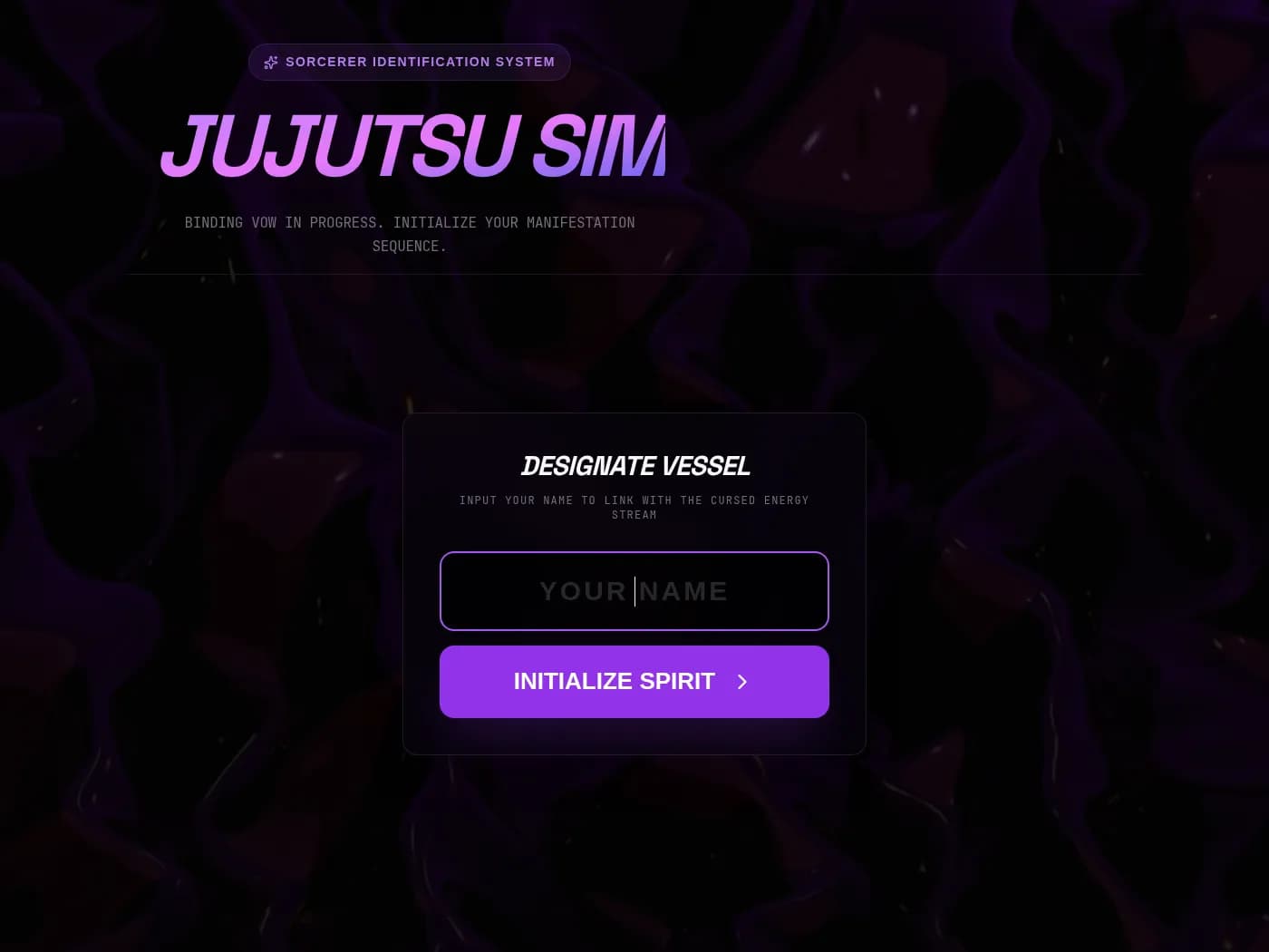 JJK Character Spinner Sim