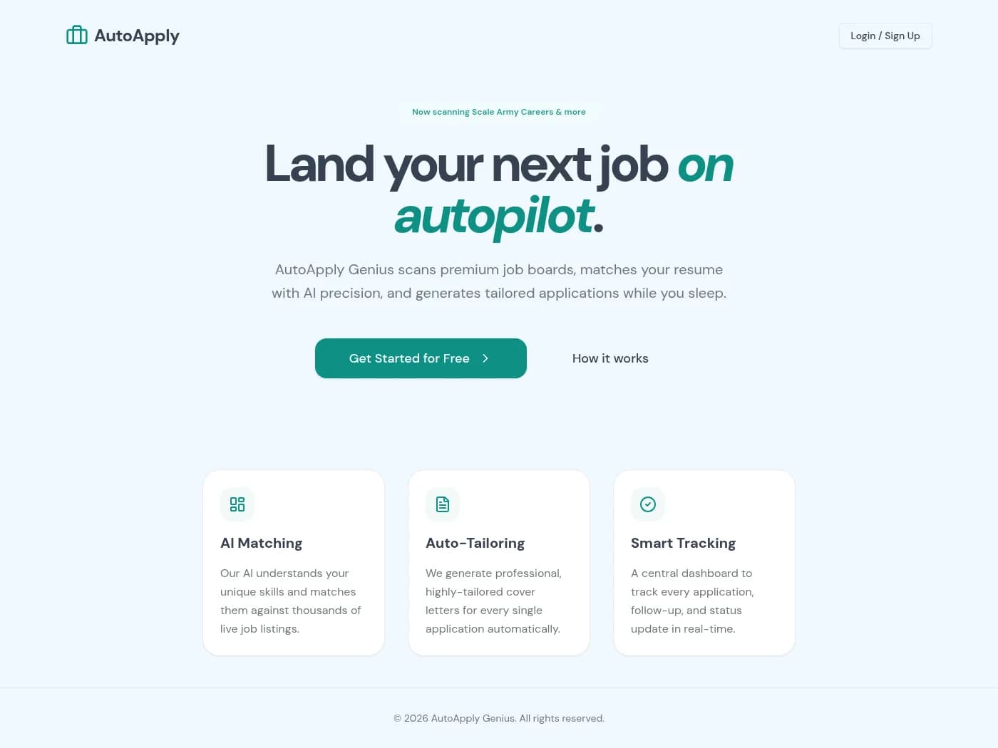 AutoApply Genius
