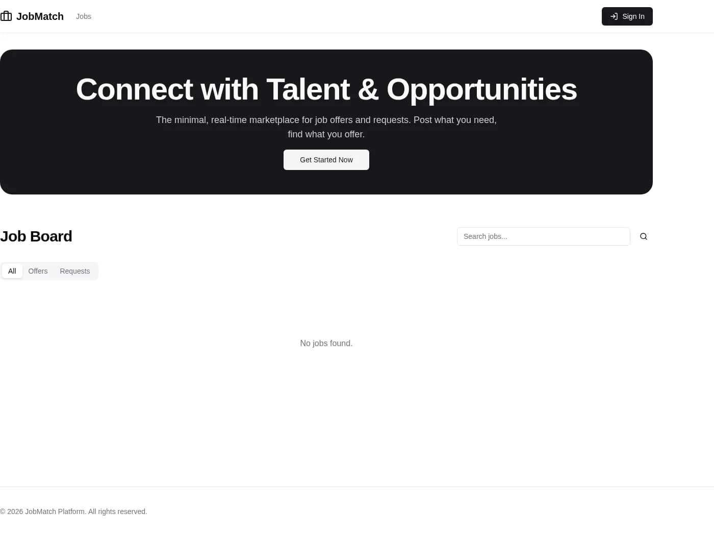 Job Match Chat