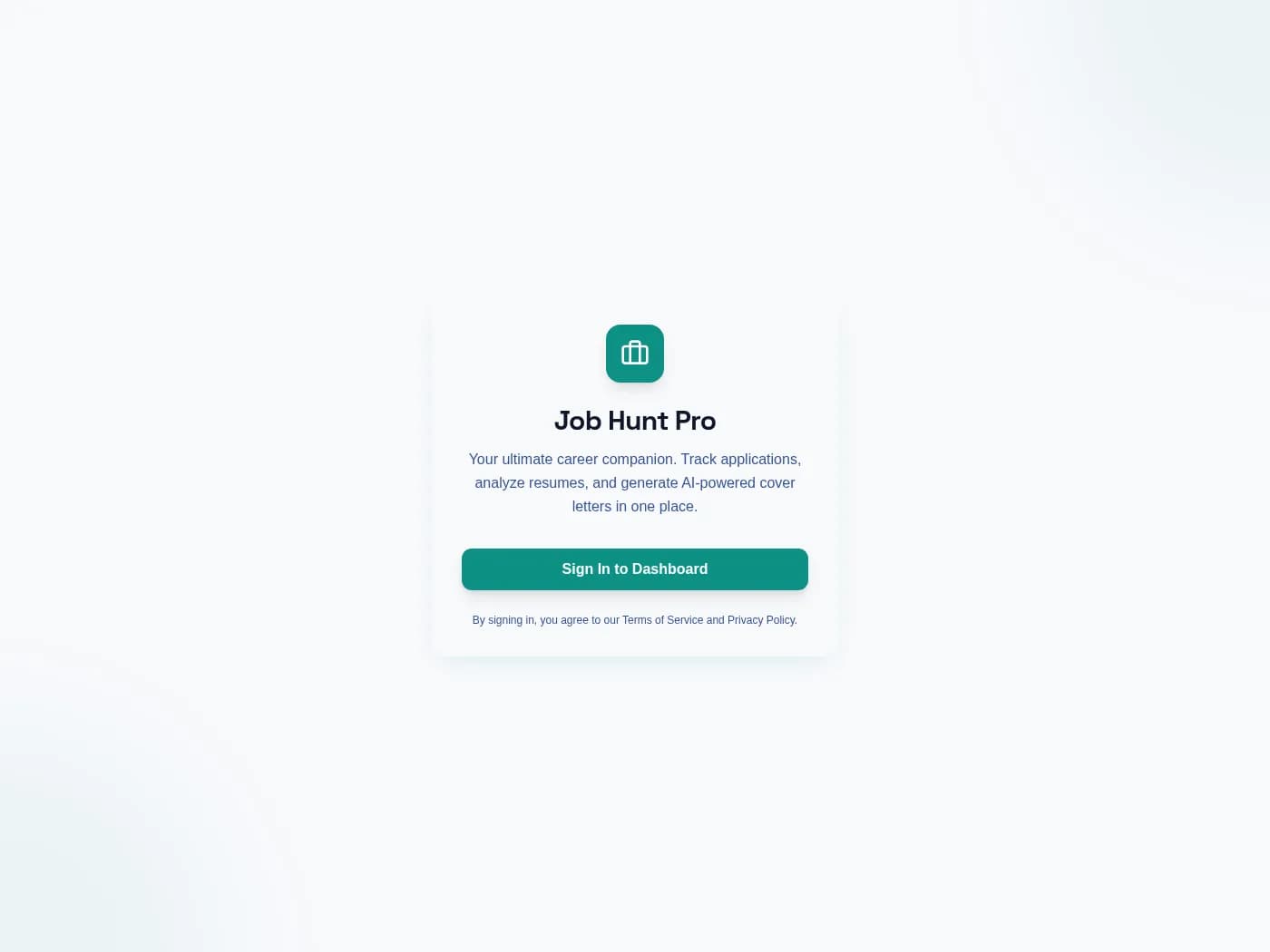 Job Hunt Pro