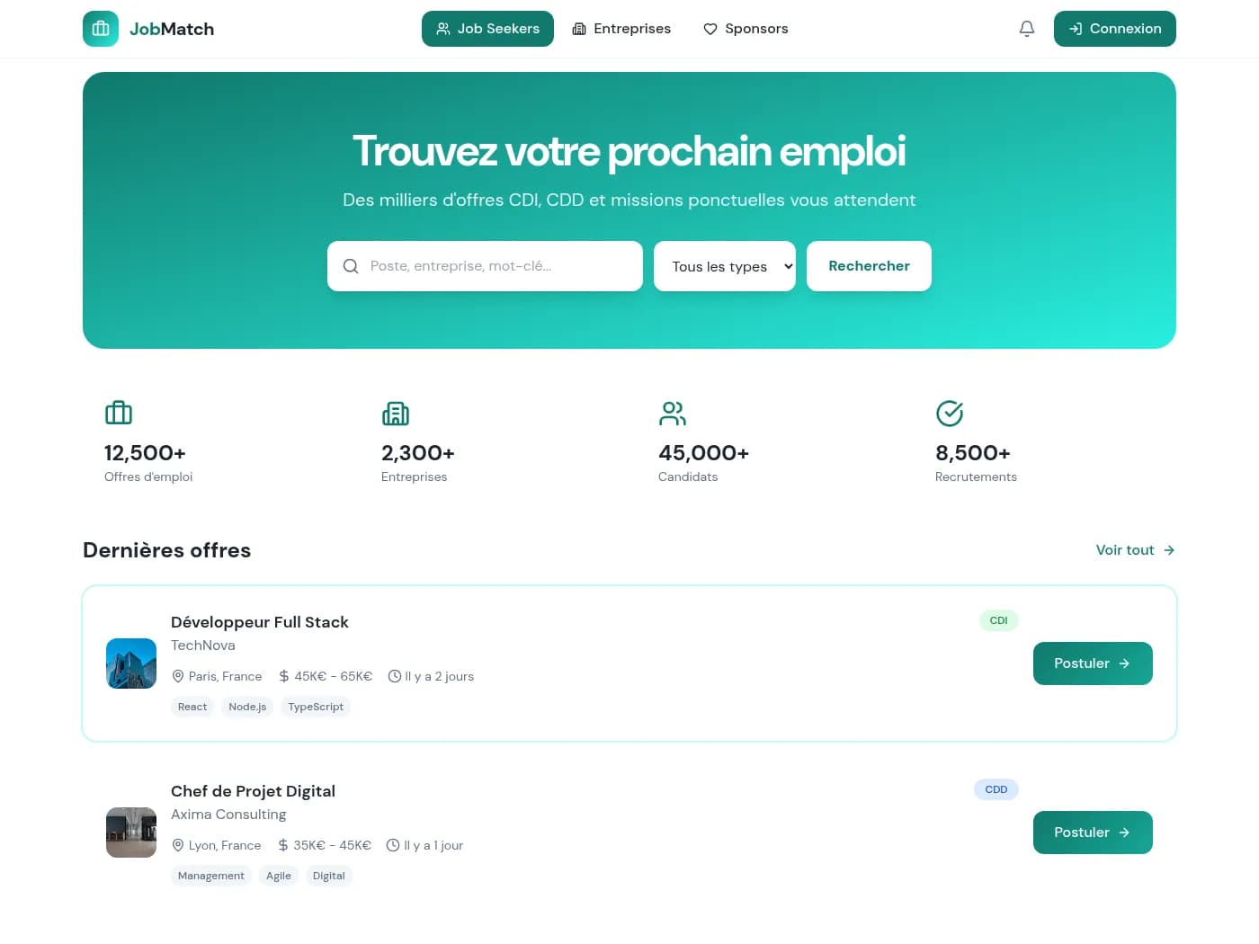 JobMatch Portal