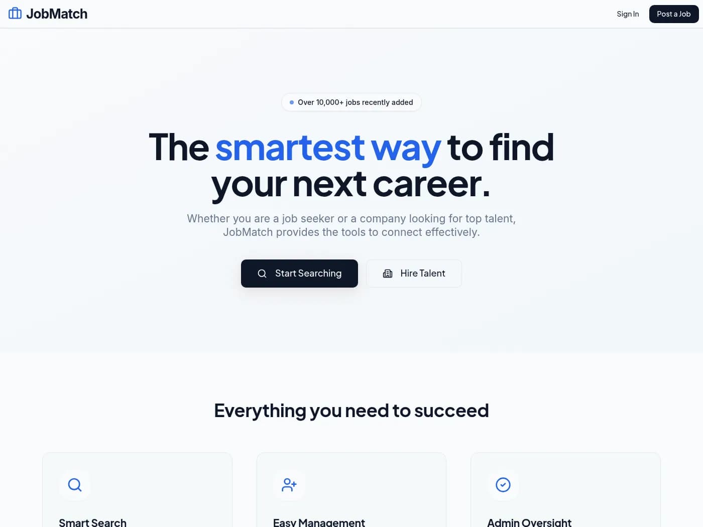 JobMatch Portal