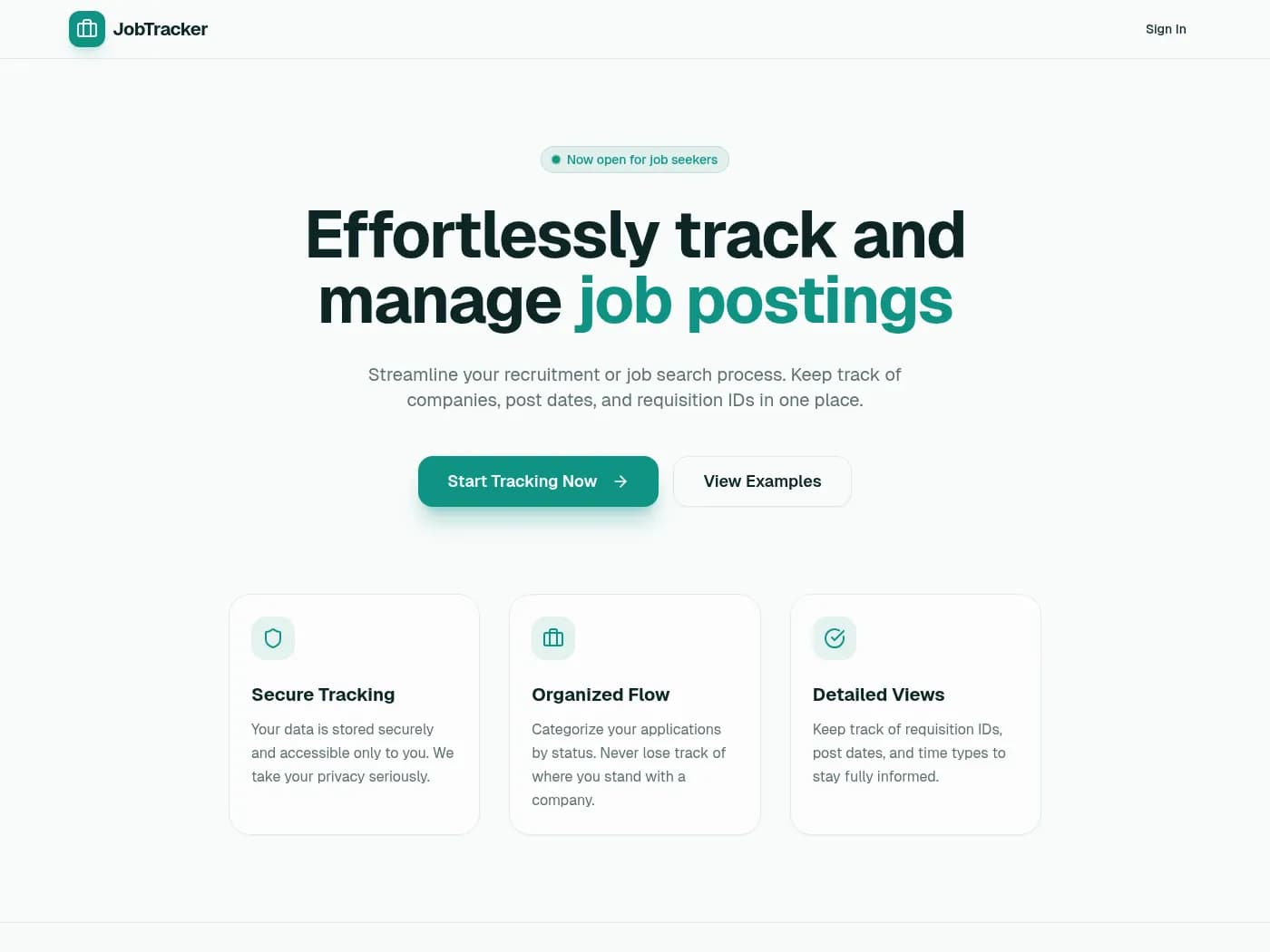 Job Postings Tracker