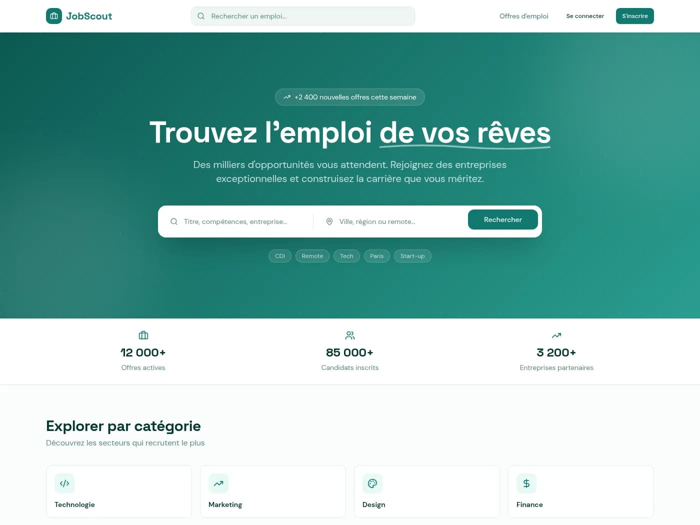 JobScout Platform