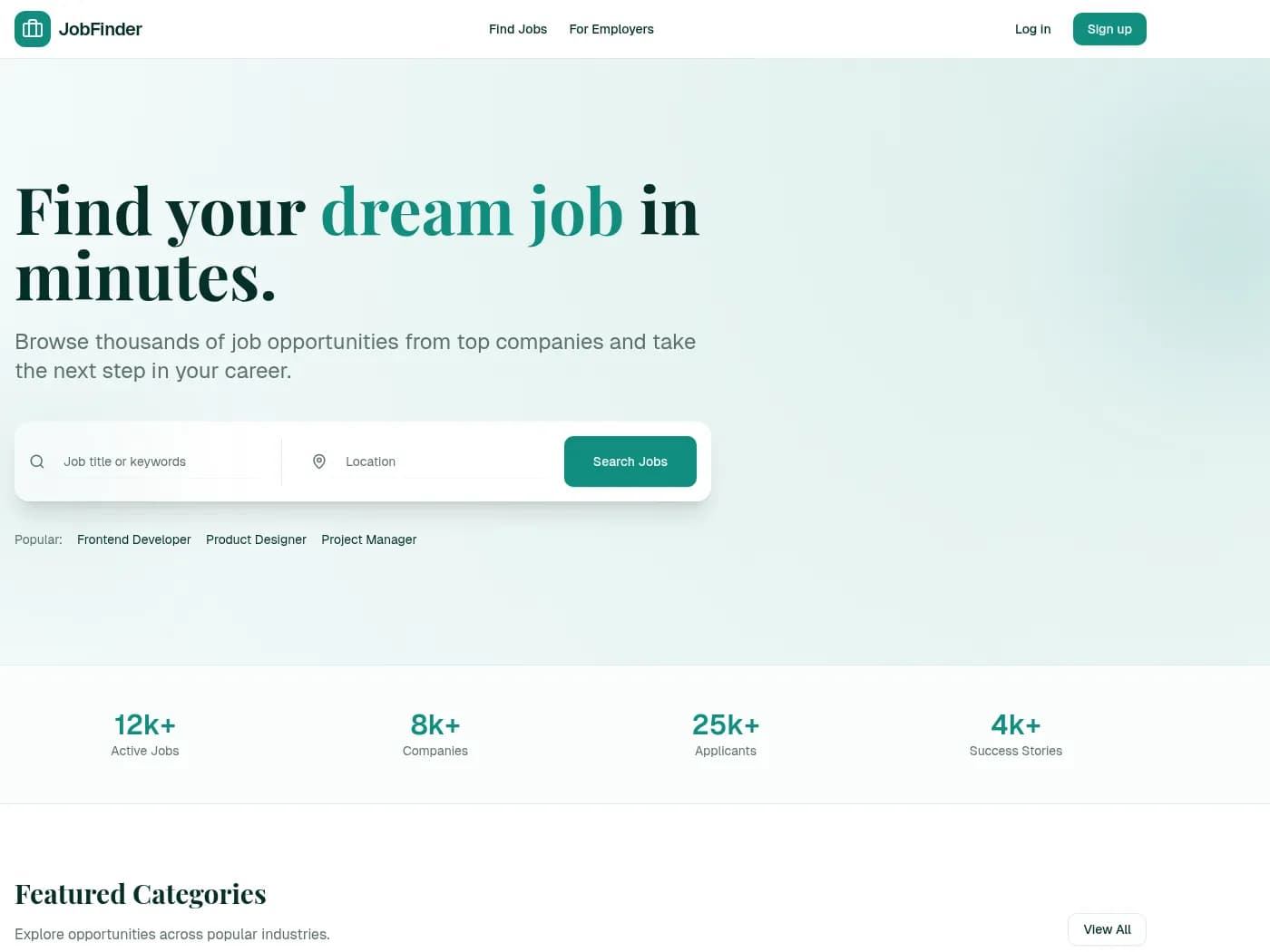 JobFinder Platform
