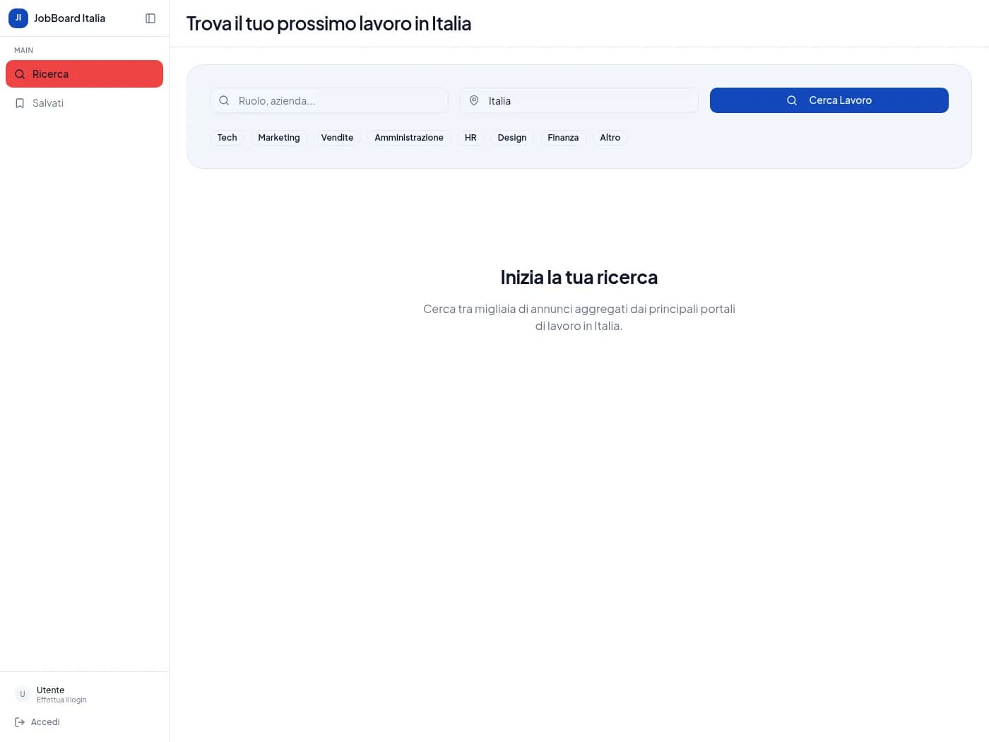 JobBoard Italia