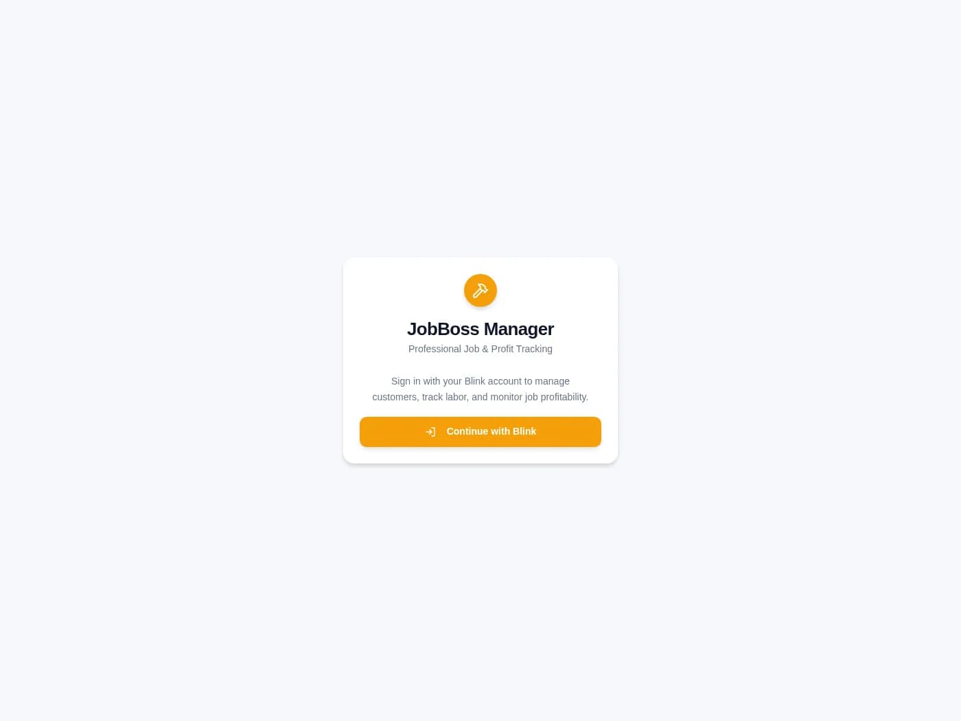 JobBoss Manager