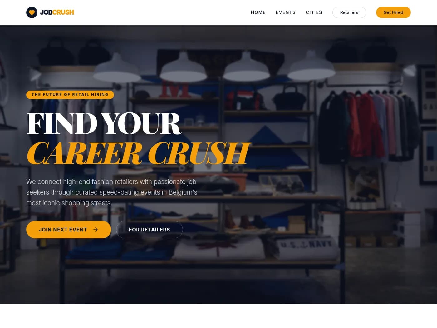 JobCrush Event Portal