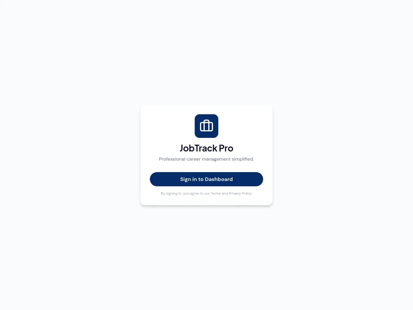 JobTrack Pro