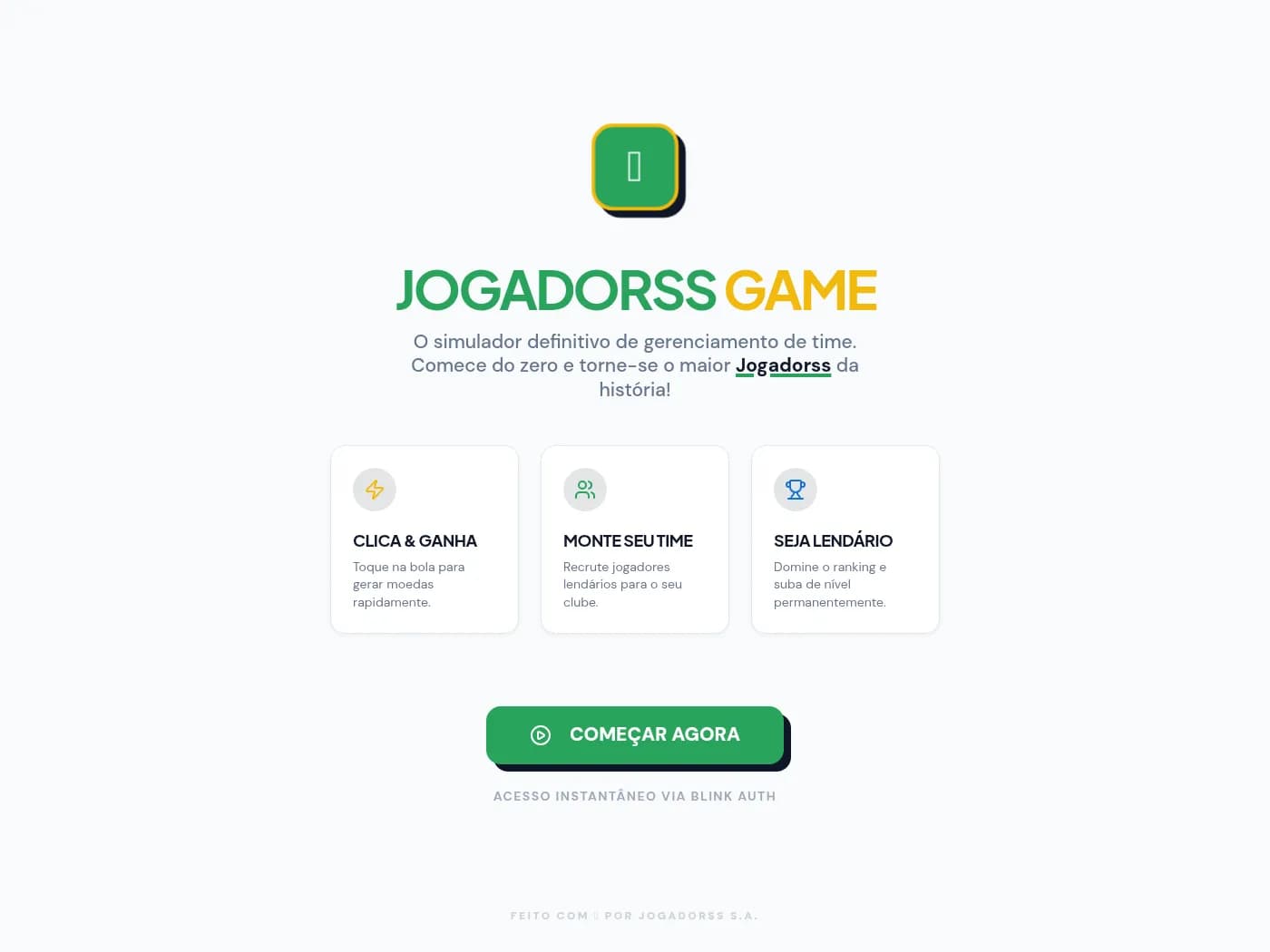 Jogadorss Game