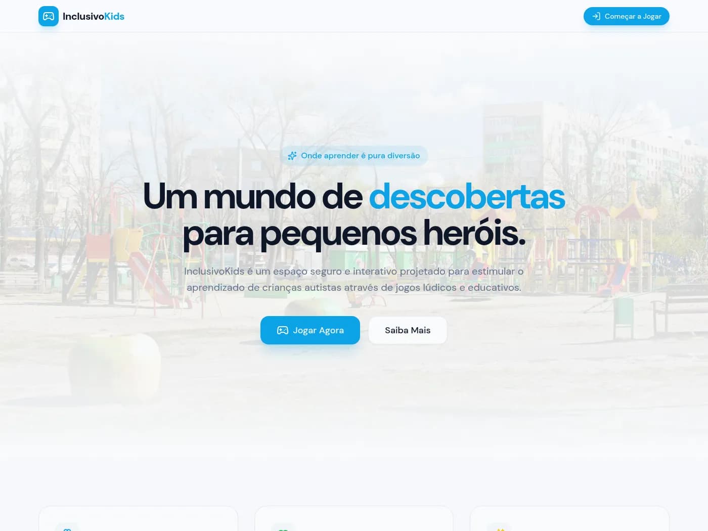 Jogo Inclusivo Kids