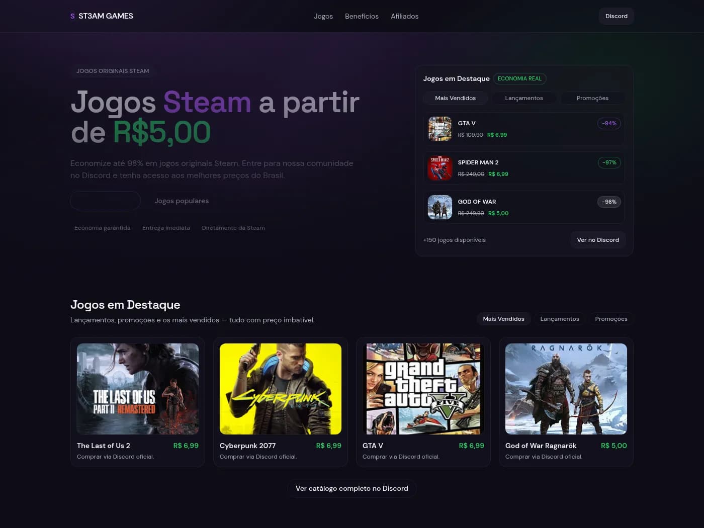 JogoBarato Shop Clone
