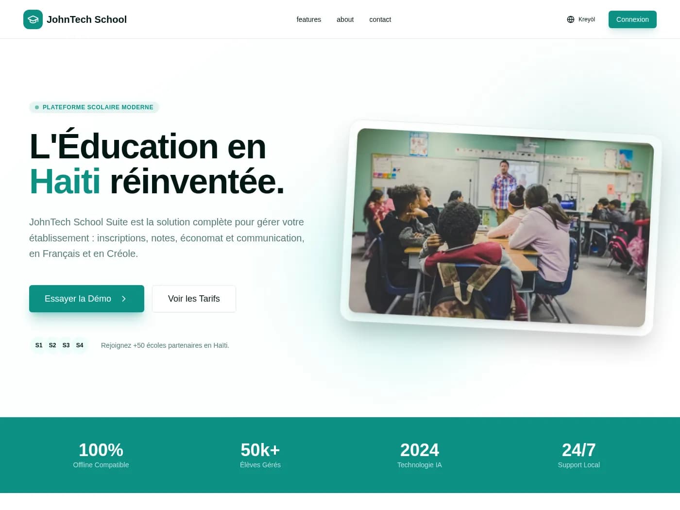 JohnTech School Suite