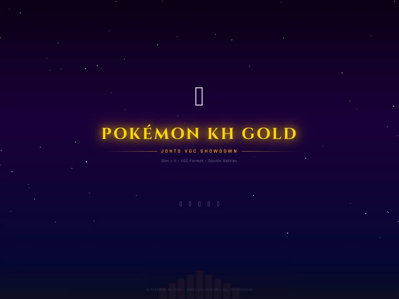 Johto VGC Showdown