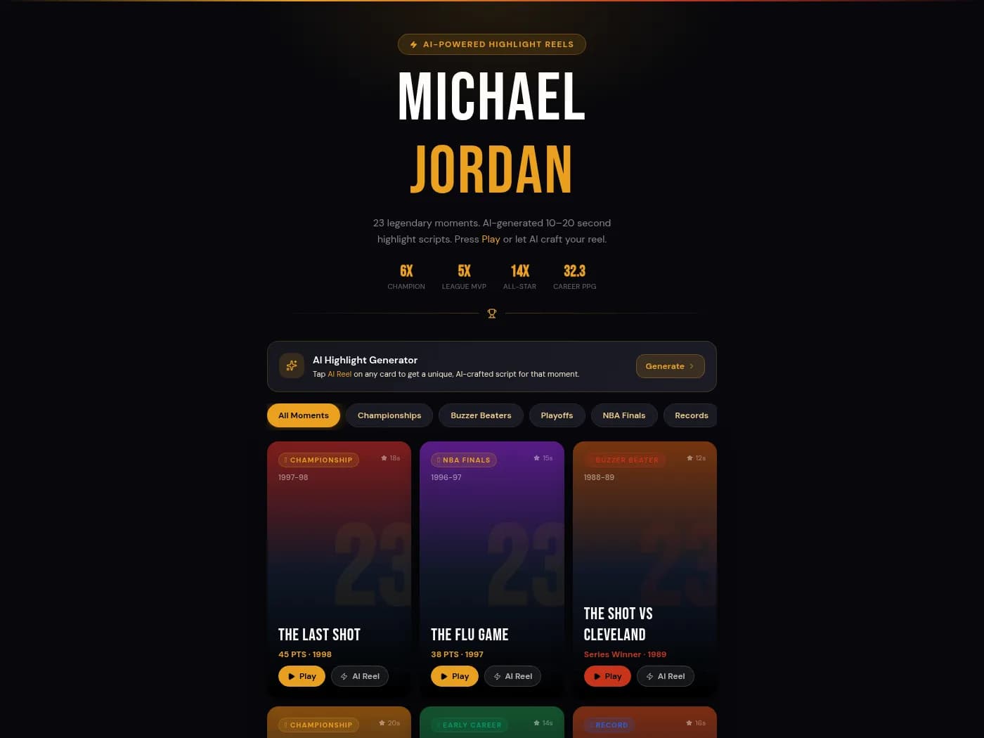 Jordan History AI Shorts