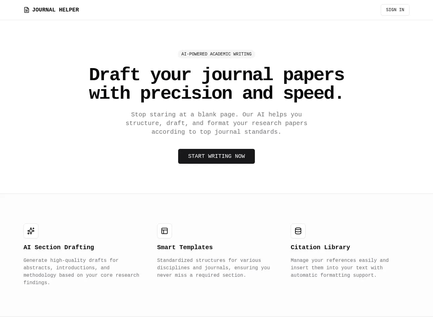 Journal Paper Helper