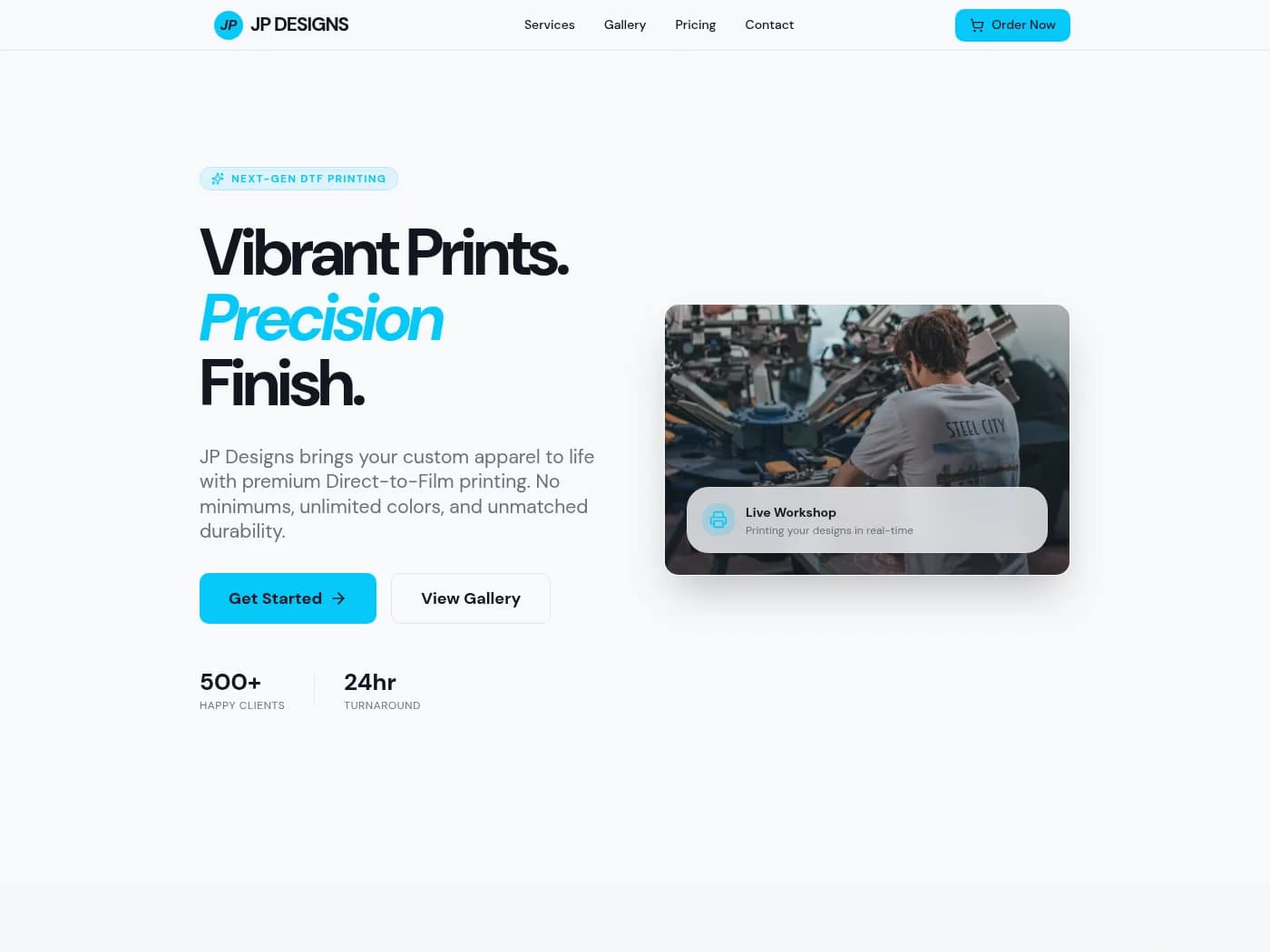 JP Designs Print Site