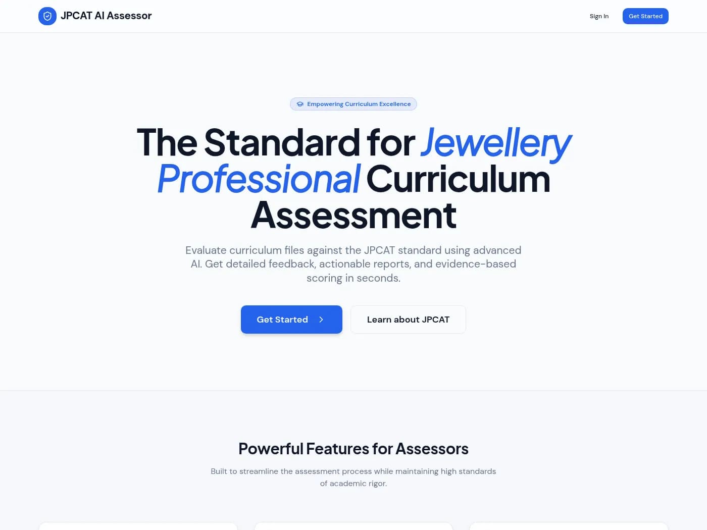 JPCAT AI Assessor